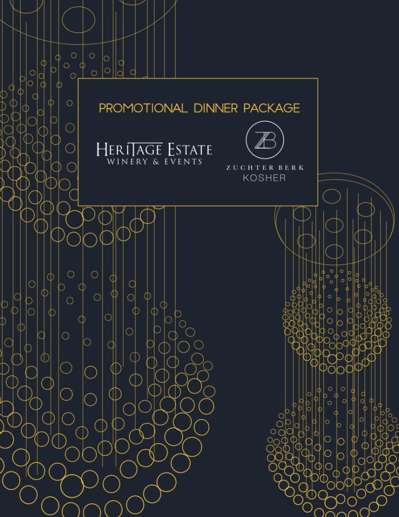 OUR MENUS - Heritage Estate